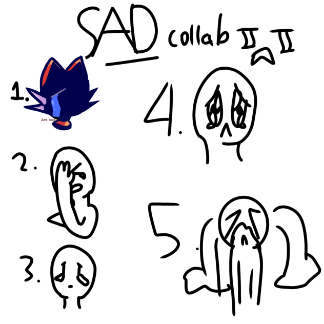 Sad Collab - ibisPaint