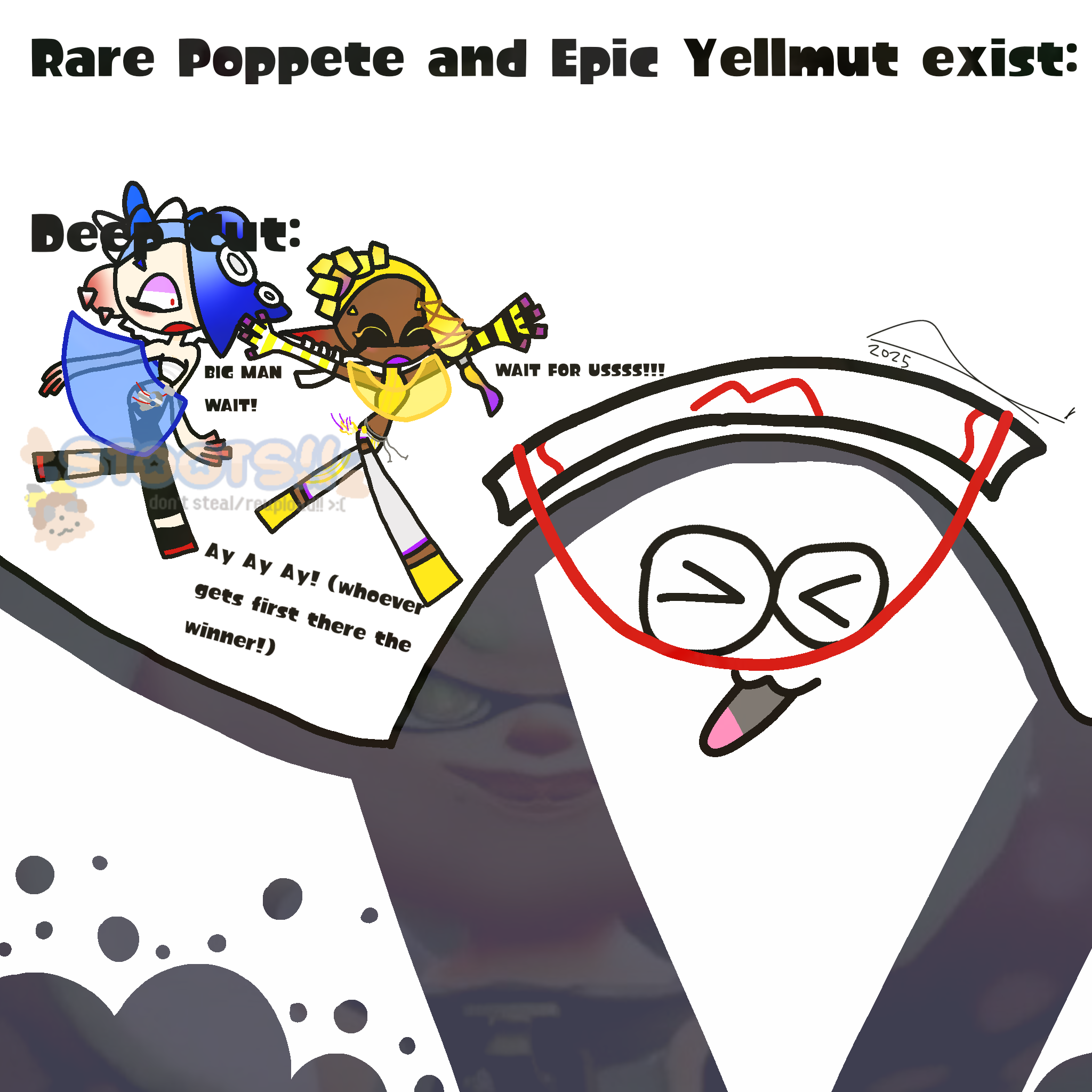 it's not a competition deep cut 😭🙏 - ibisPaint