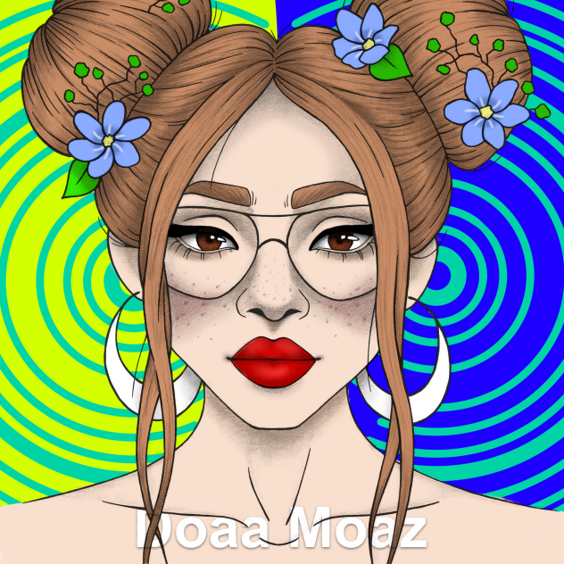 Girl with buns - ibisPaint