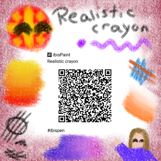 Realistic crayon - ibisPaint