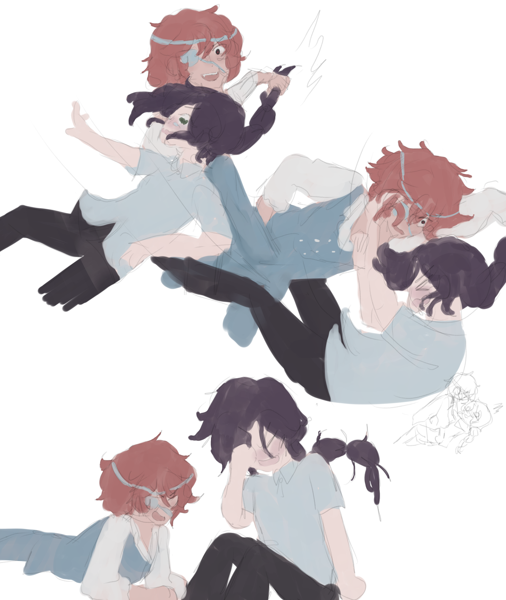 Hair Pull - ibisPaint