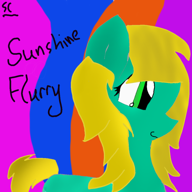 First Speedart Sunshine Flurry ☀💕 - ibisPaint
