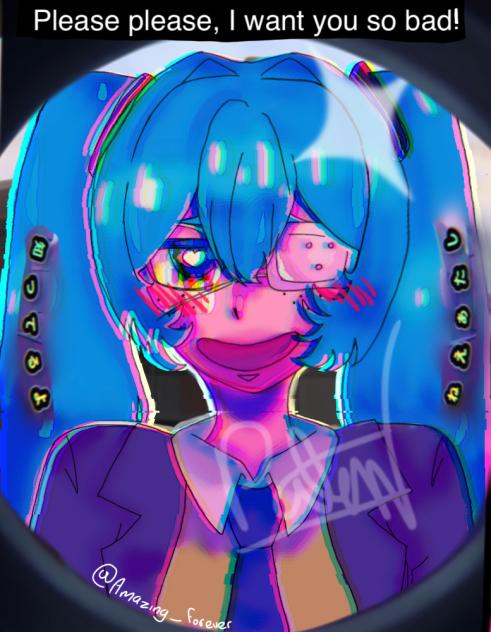 MONITORING—MIKU - ibisPaint