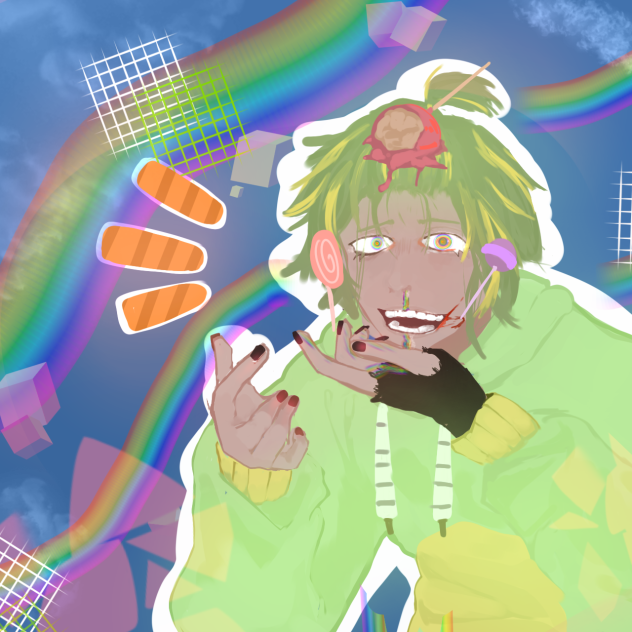 nutty unhinged fr - ibisPaint