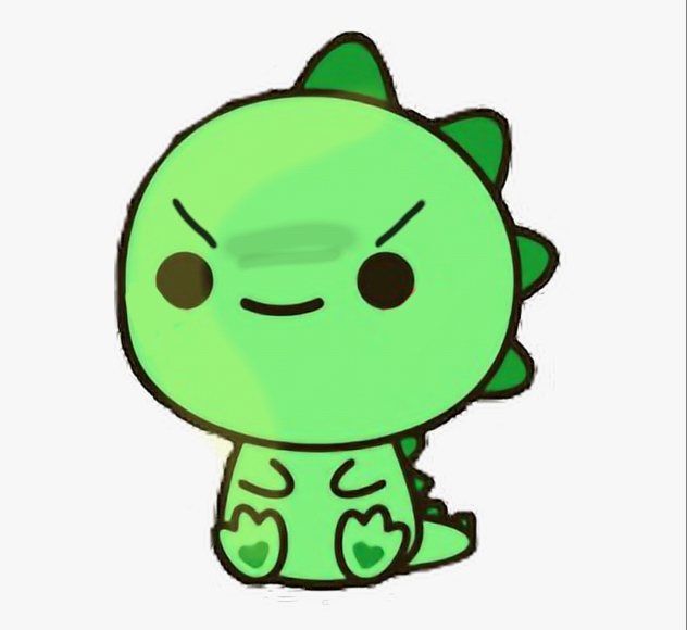 Evil dino - ibisPaint