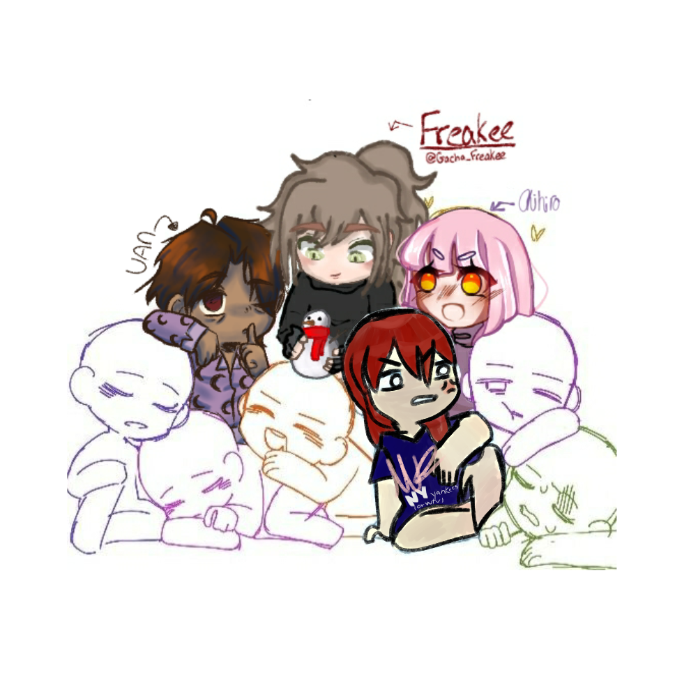 Sleeping Collab - ibisPaint