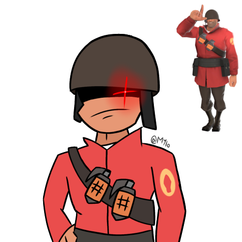 Soldier (TF2) - ibisPaint