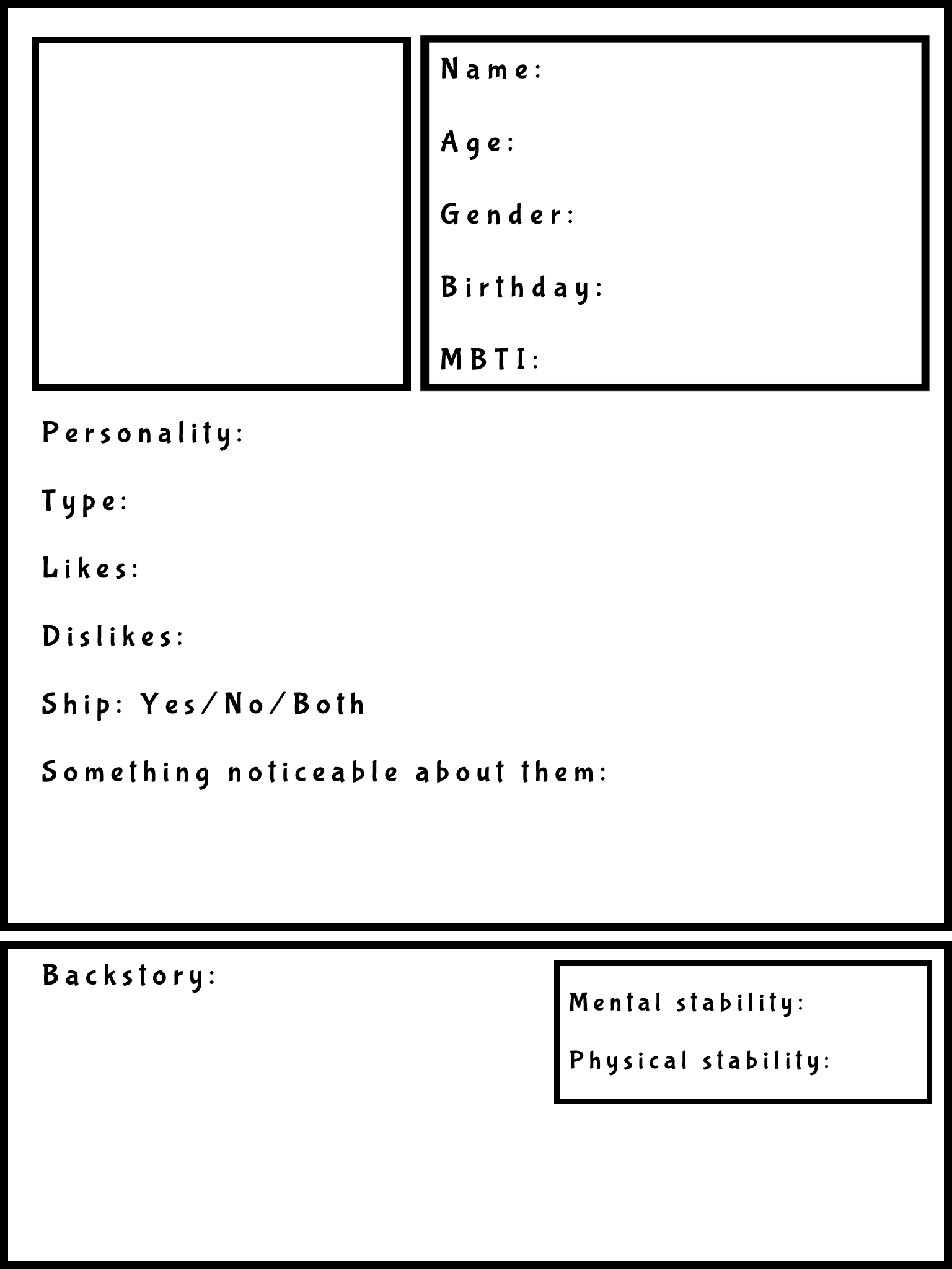 Doki Doki EVENT!(OC Sheet) - ibisPaint