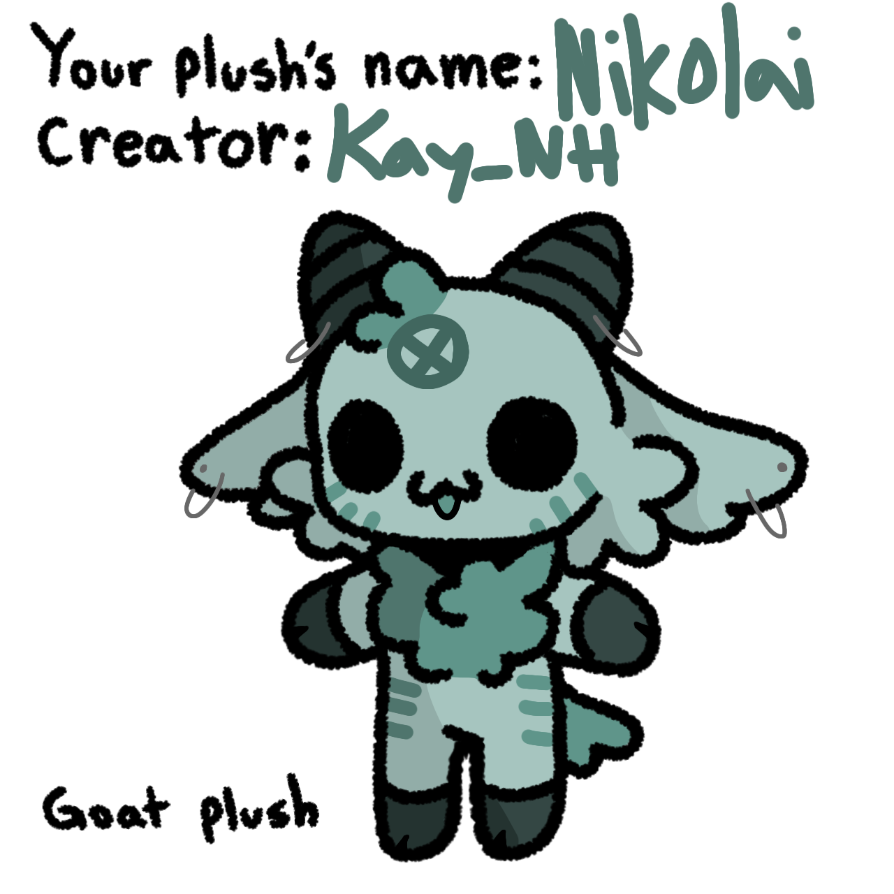 Goat Plush!! - ibisPaint