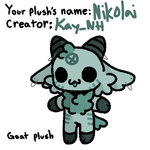 Goat Plush!! - ibisPaint