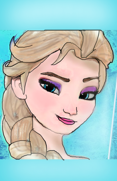 frozen elsa - ibisPaint