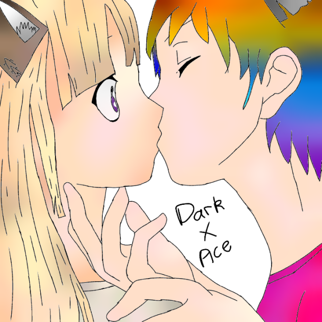 Darkiest HedgeFox x Ace ShapeShifter - ibisPaint