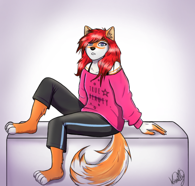 Furry Girl - ibisPaint