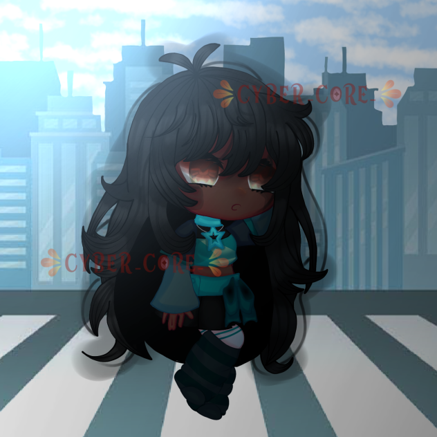 Girl in the city - ibisPaint