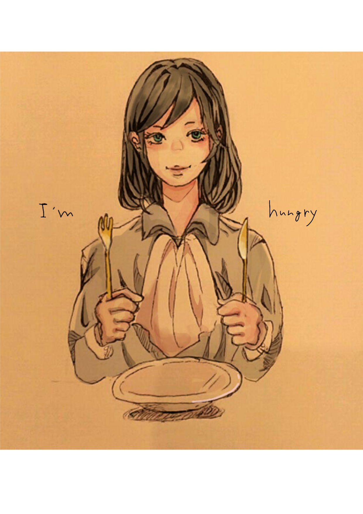 I' m hungry - ibisPaint