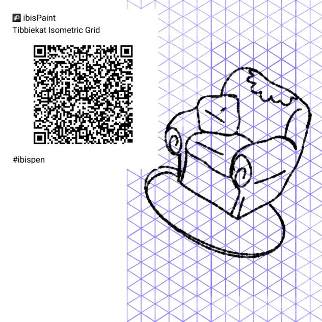 Isometric Grid brush - ibisPaint