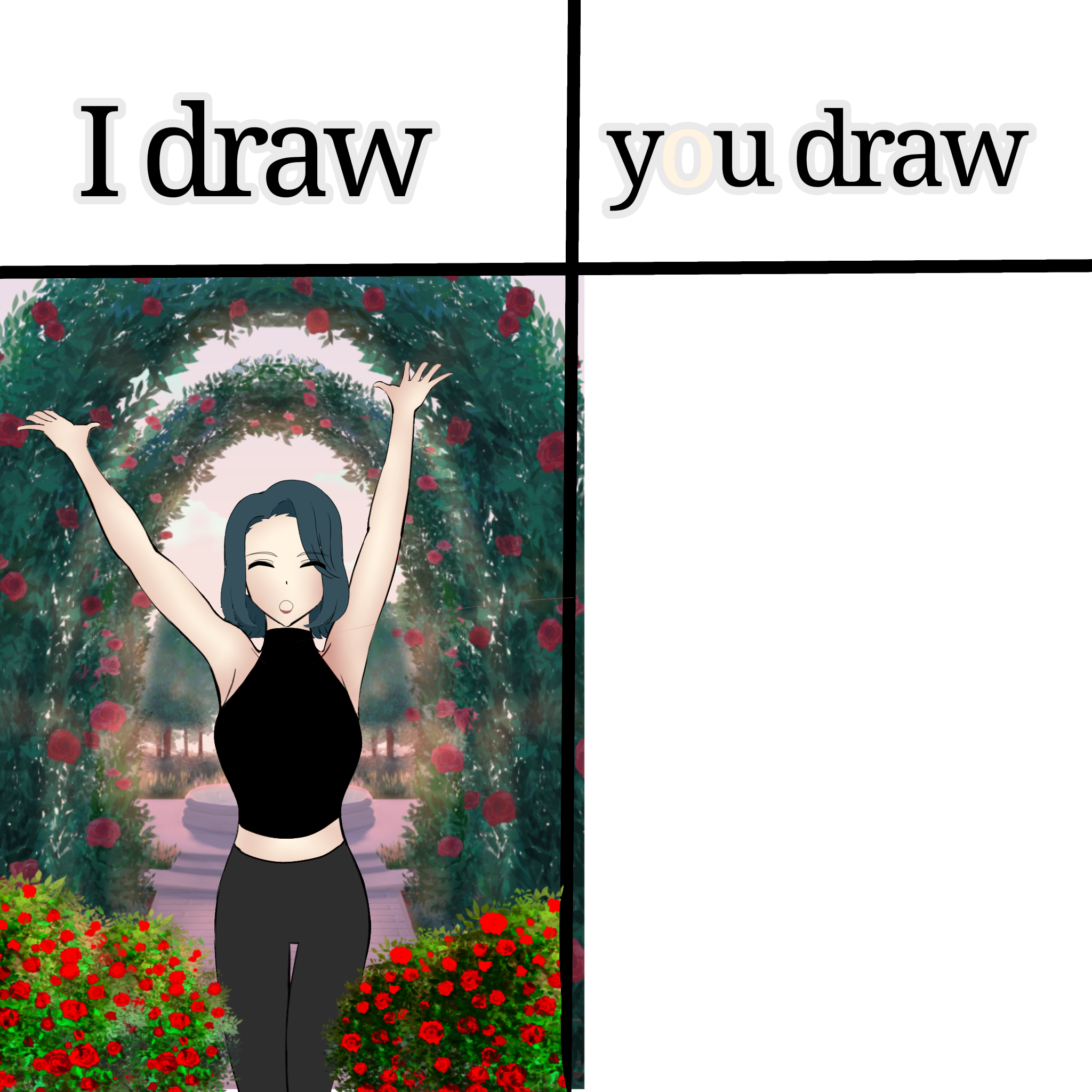 I draw you draw - ibisPaint