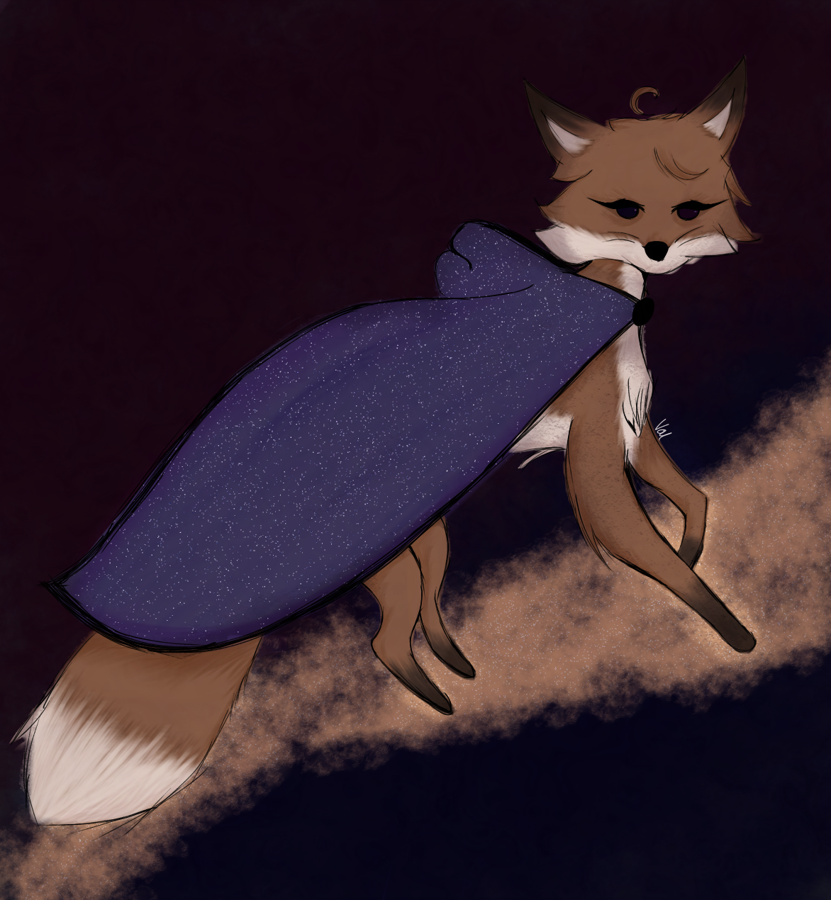 The Cape of the Swordless Fox - ibisPaint
