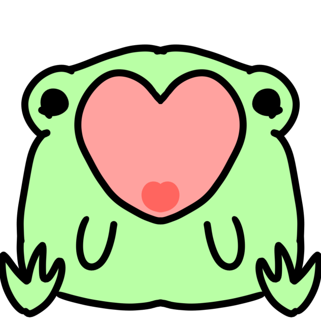 frog in love🐸💚 - ibisPaint