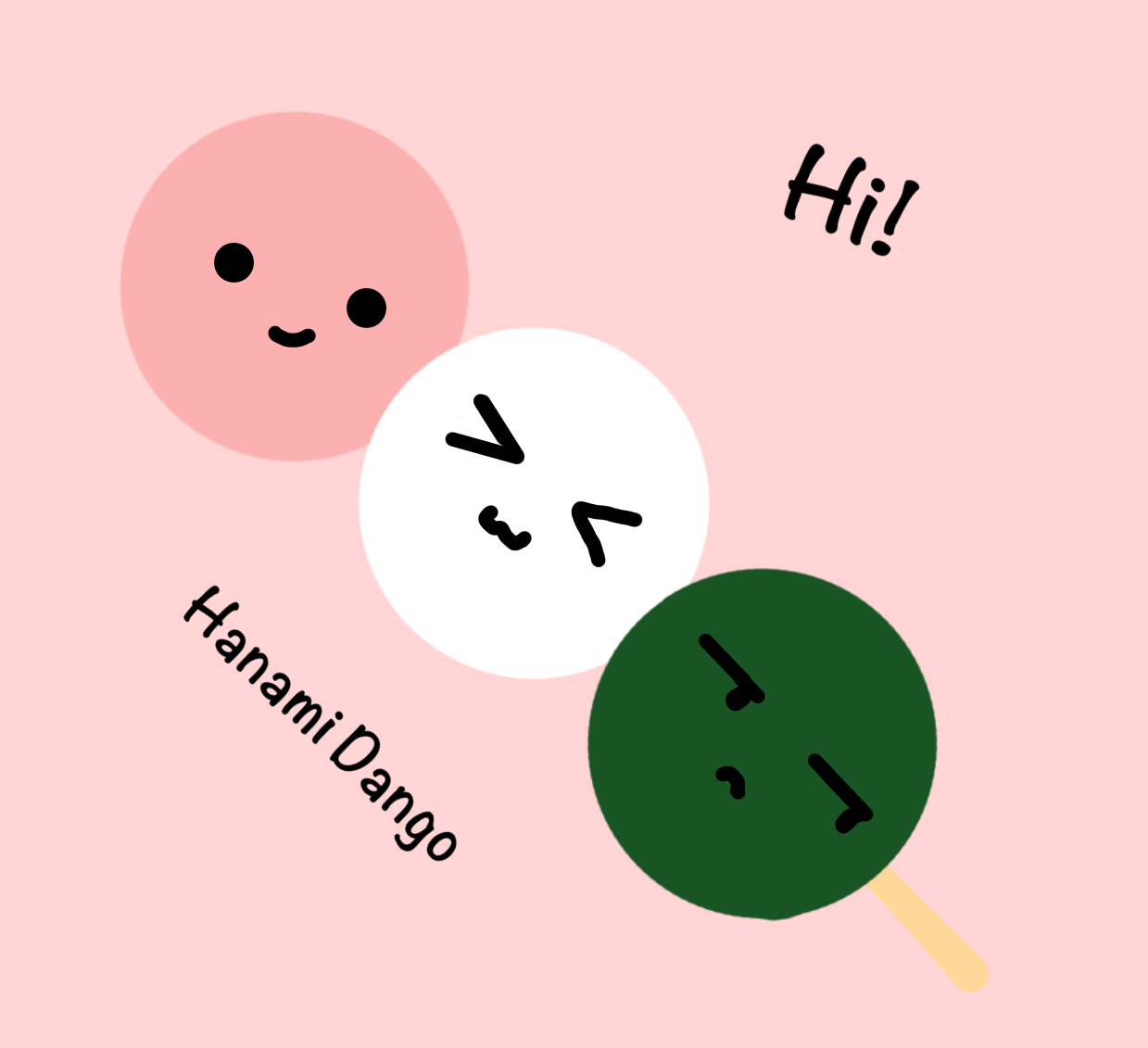 Hanami Dango(Hi!) - ibisPaint