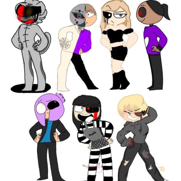 Half-monster collab with Anna - ibisPaint