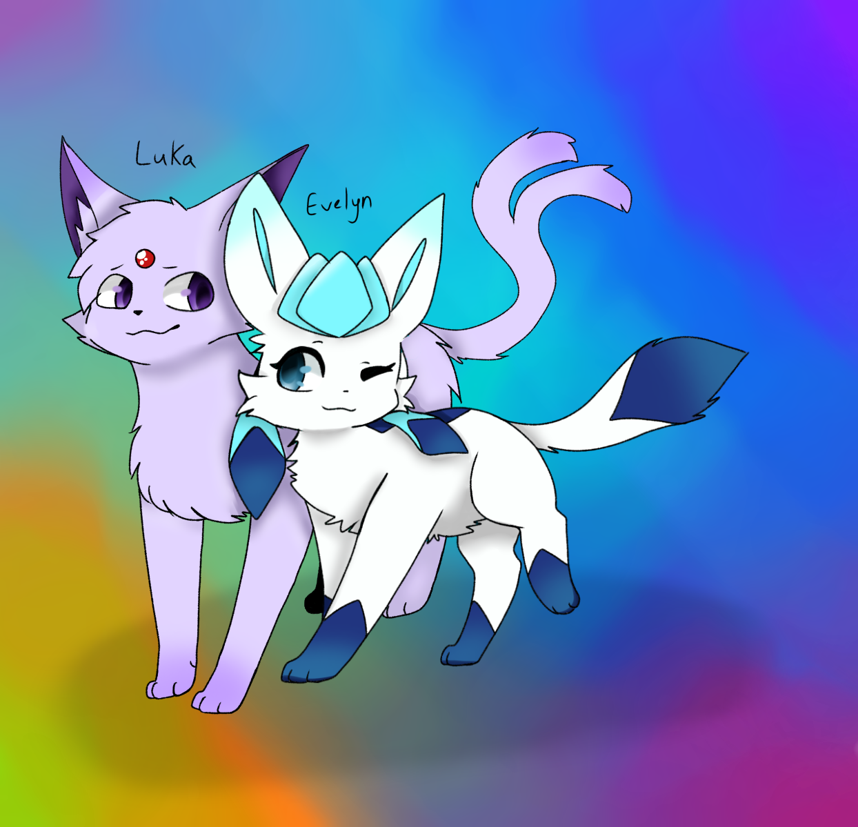 Evelyn and Luka - ibisPaint