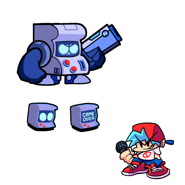 8-bit fnf remaster - ibisPaint