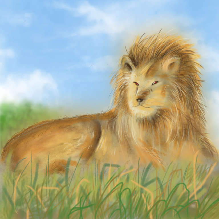 Lion - ibisPaint