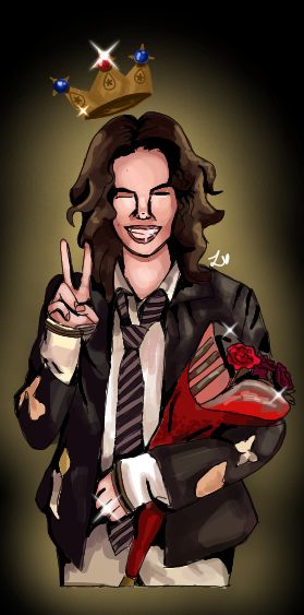 conan grayyy 🖤💛🌹 - ibisPaint