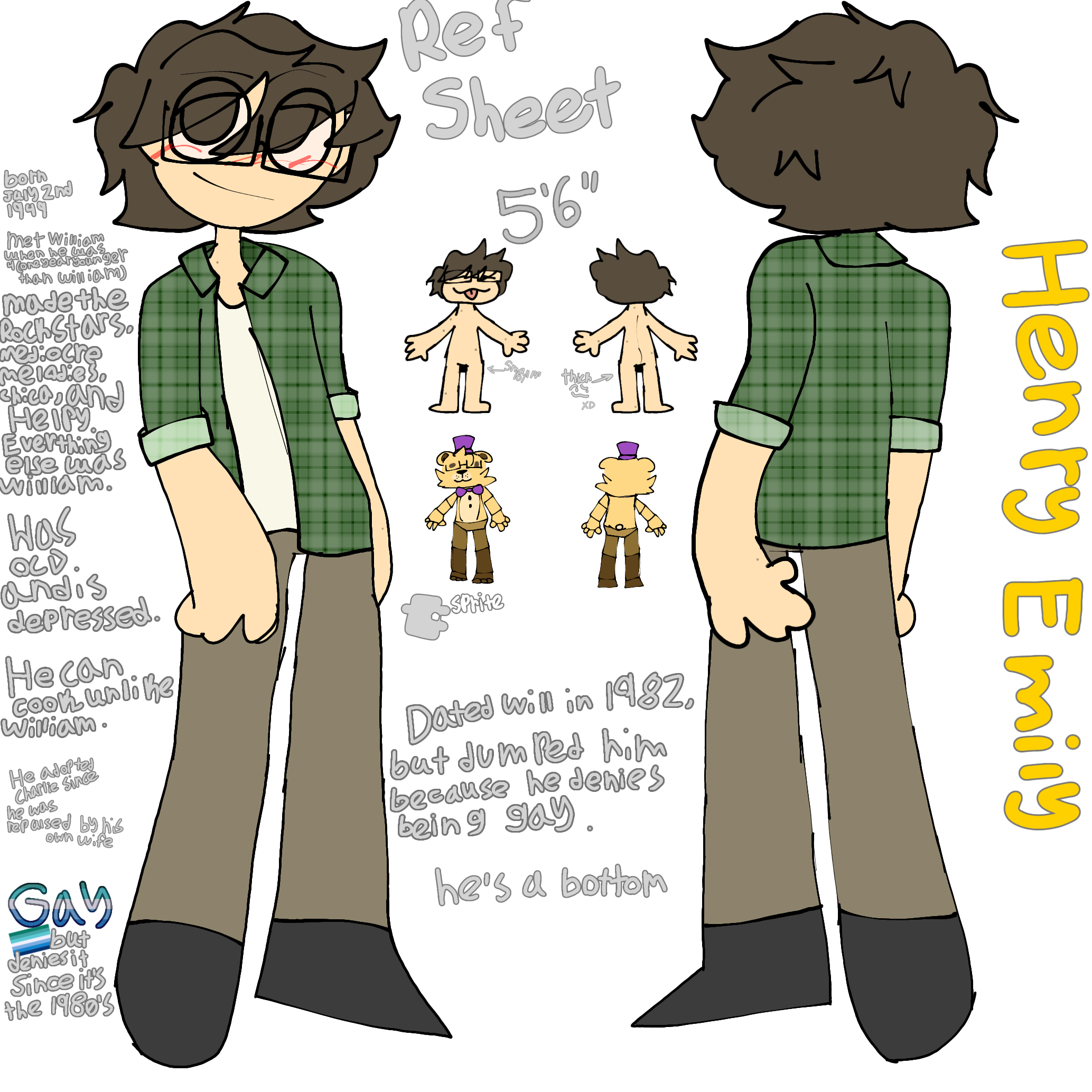 Henry Emily Ref Sheet - ibisPaint