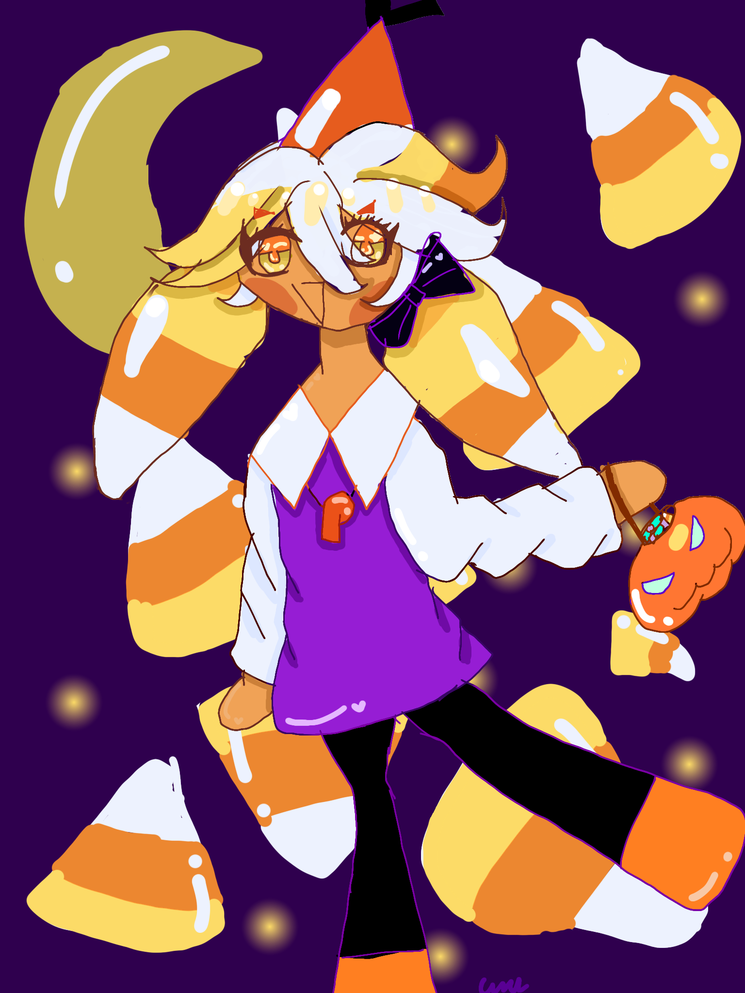 candy corn cookie!!!! - ibisPaint