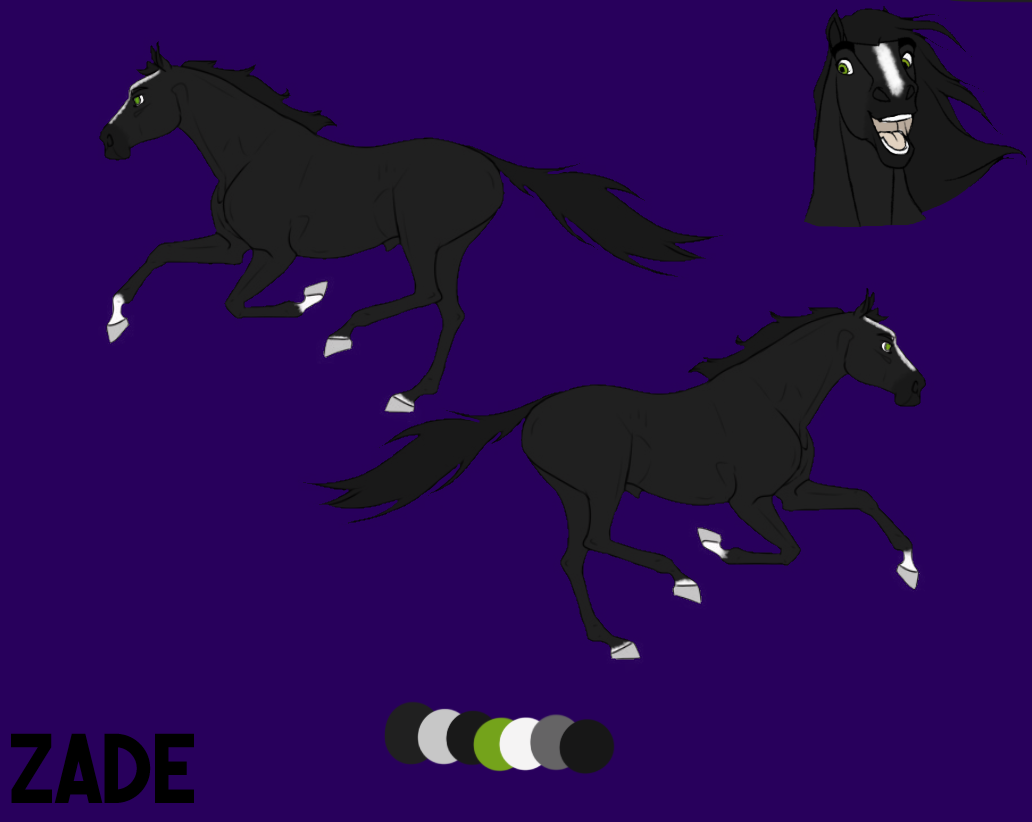 Zade - Reference Sheet - ibisPaint