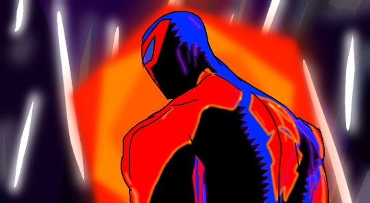 Across The SpiderVerse, Miguel O'Hara - ibisPaint
