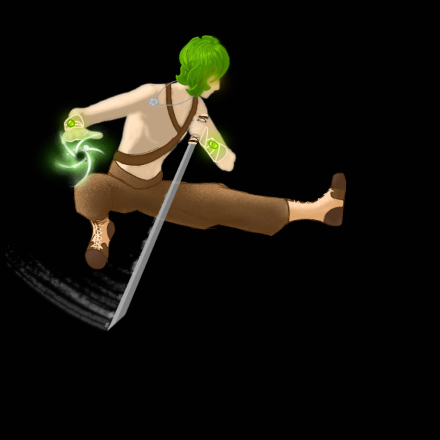 malachite fighting - ibisPaint