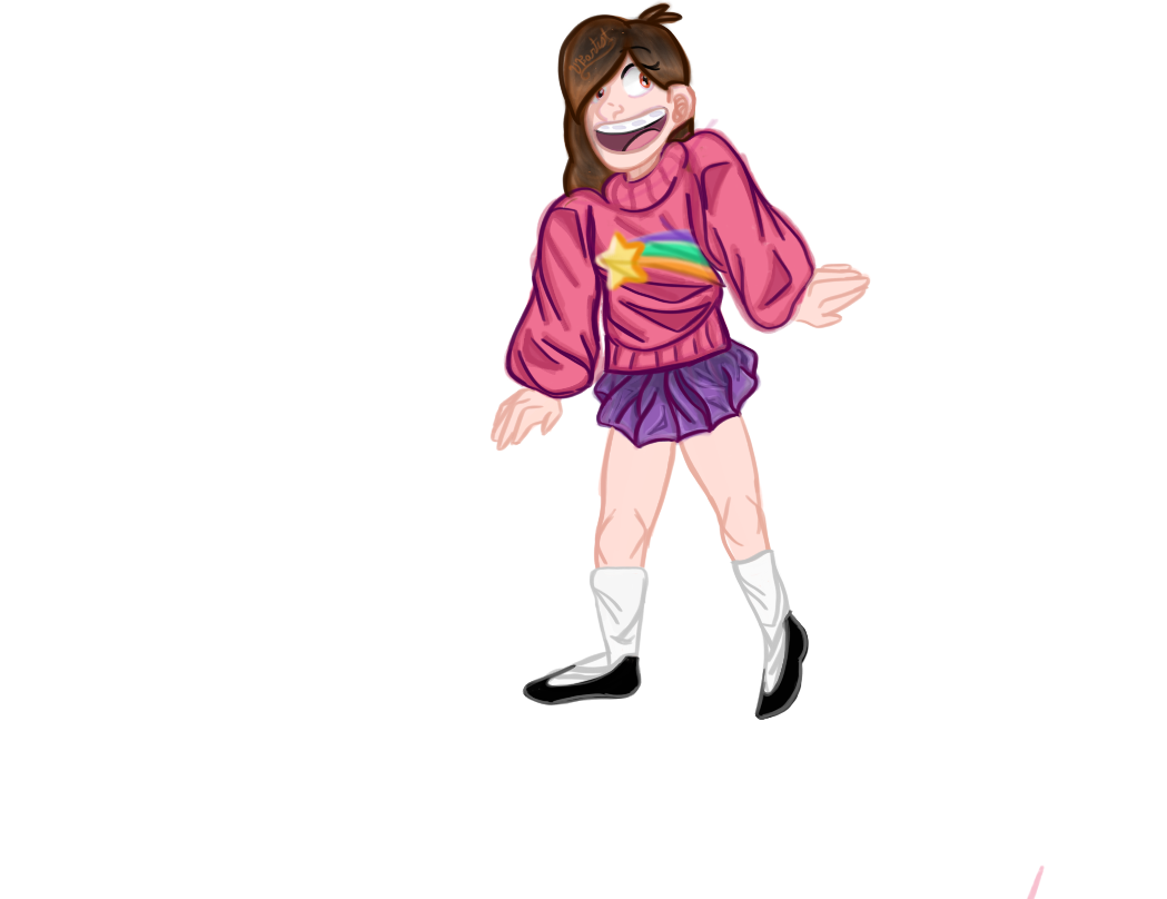 Mable #2 cut out for b'day cake 🪅 2 - ibisPaint