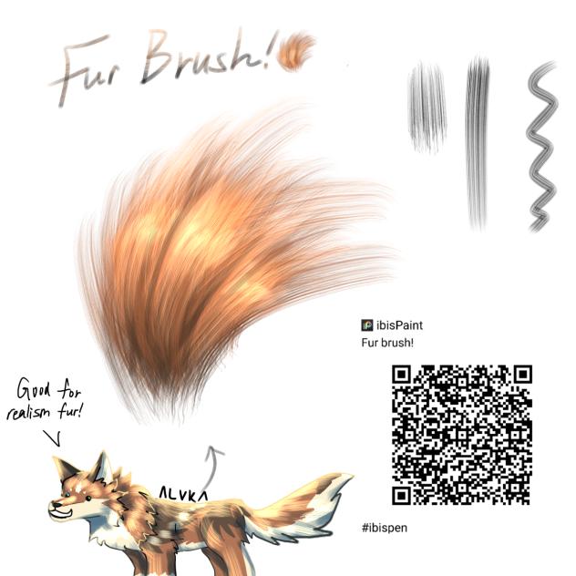 Fur brush! - ibisPaint
