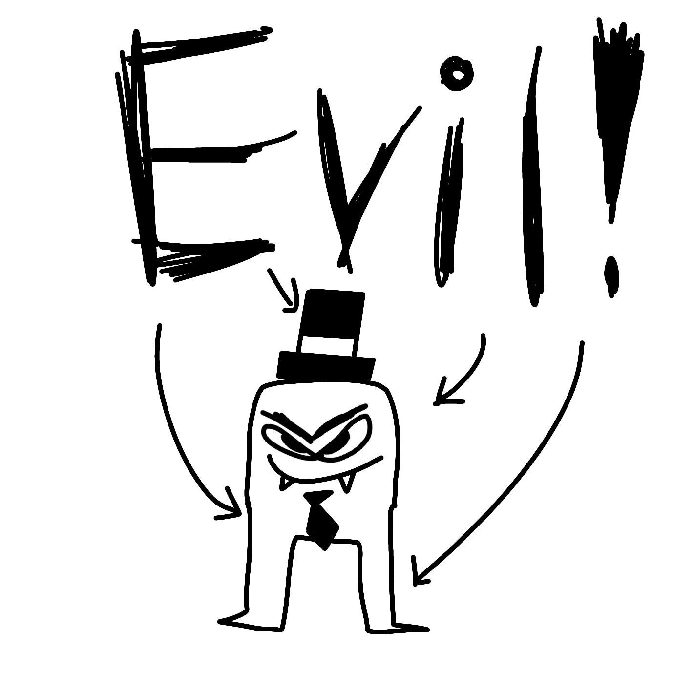 A really evil guy - ibisPaint