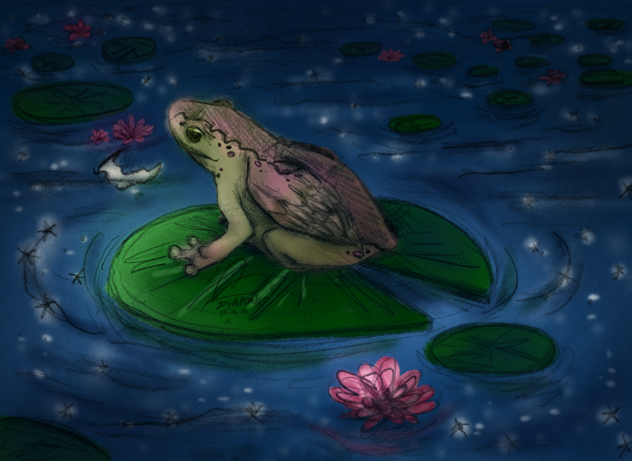 The Angel Frog_2024 - ibisPaint