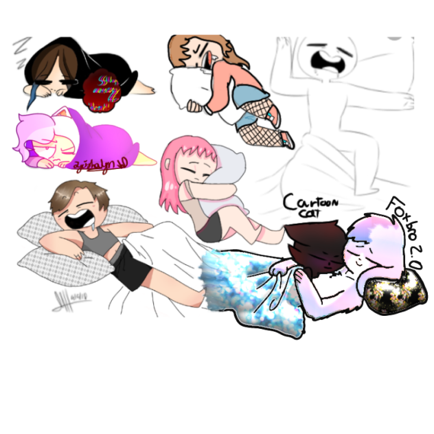 Sleep collab - ibisPaint