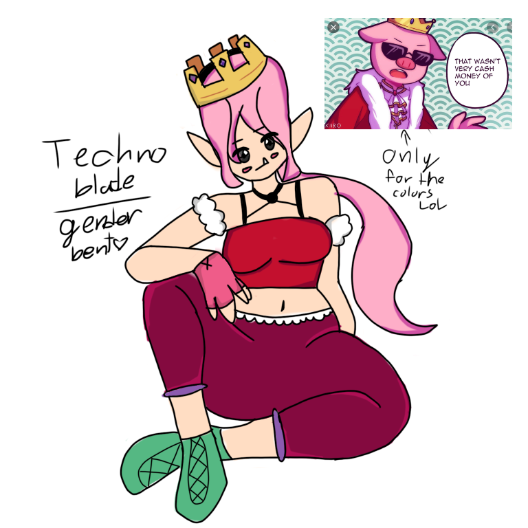 Techno genderbent - ibisPaint