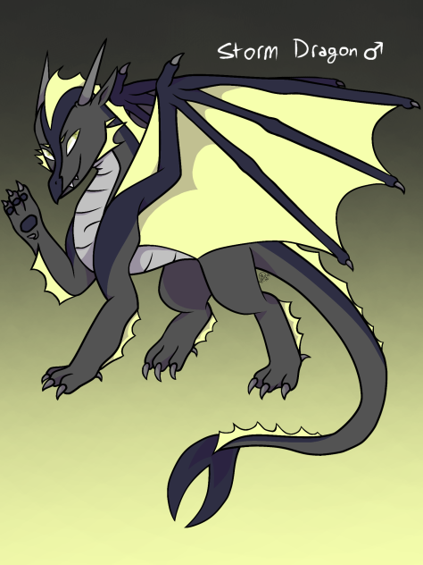 Storm dragon - ibisPaint