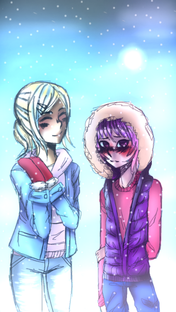 it's cold - ibisPaint