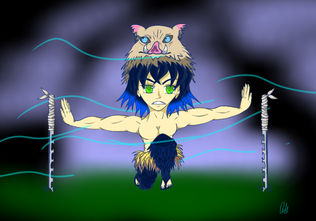 Inosuke fanart - ibisPaint