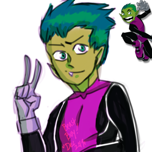 beast boy - ibisPaint