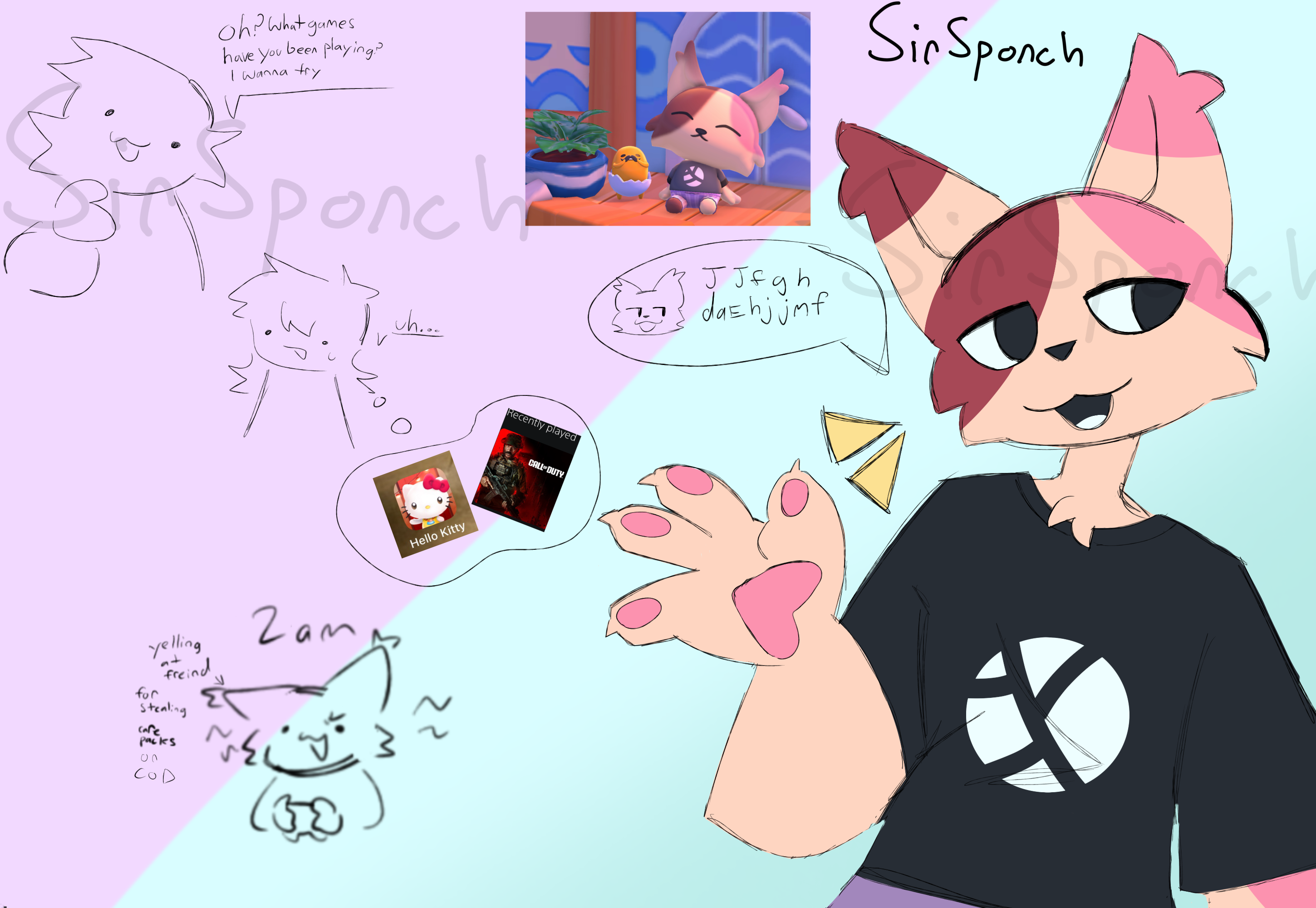 Sanrio oc plus doodles - ibisPaint