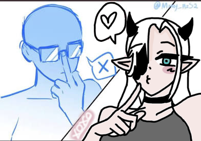 Two types of friends collab - ibisPaint