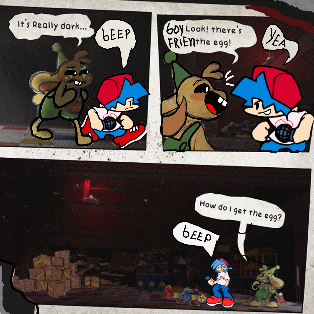 comic bunzo bunny poppy playtime - ibisPaint