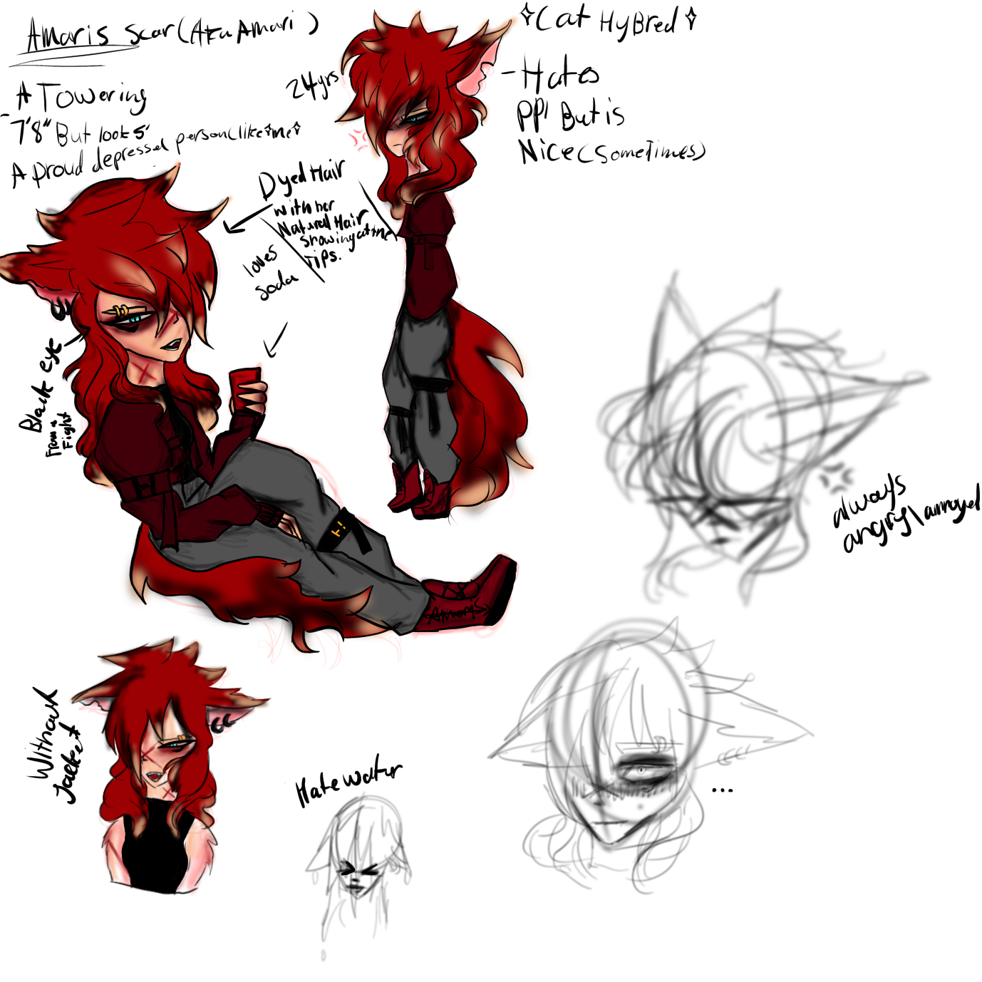 Main oc! Amaris - ibisPaint