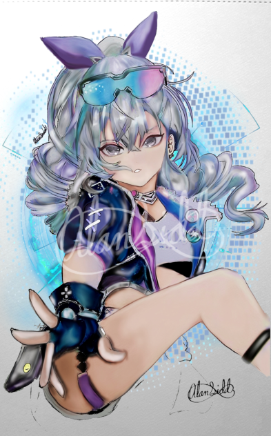 Silver Wolf Honkai Star Rail fanart - ibisPaint