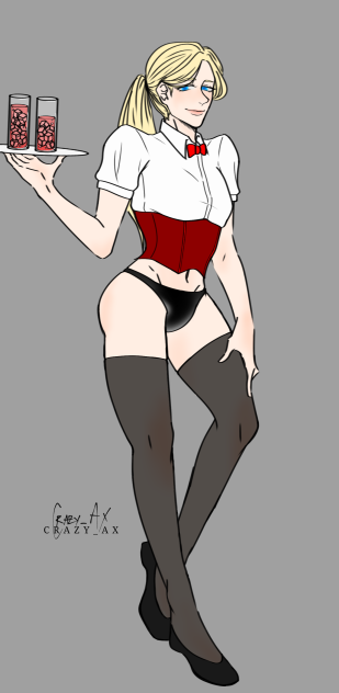 The Waiter - ibisPaint